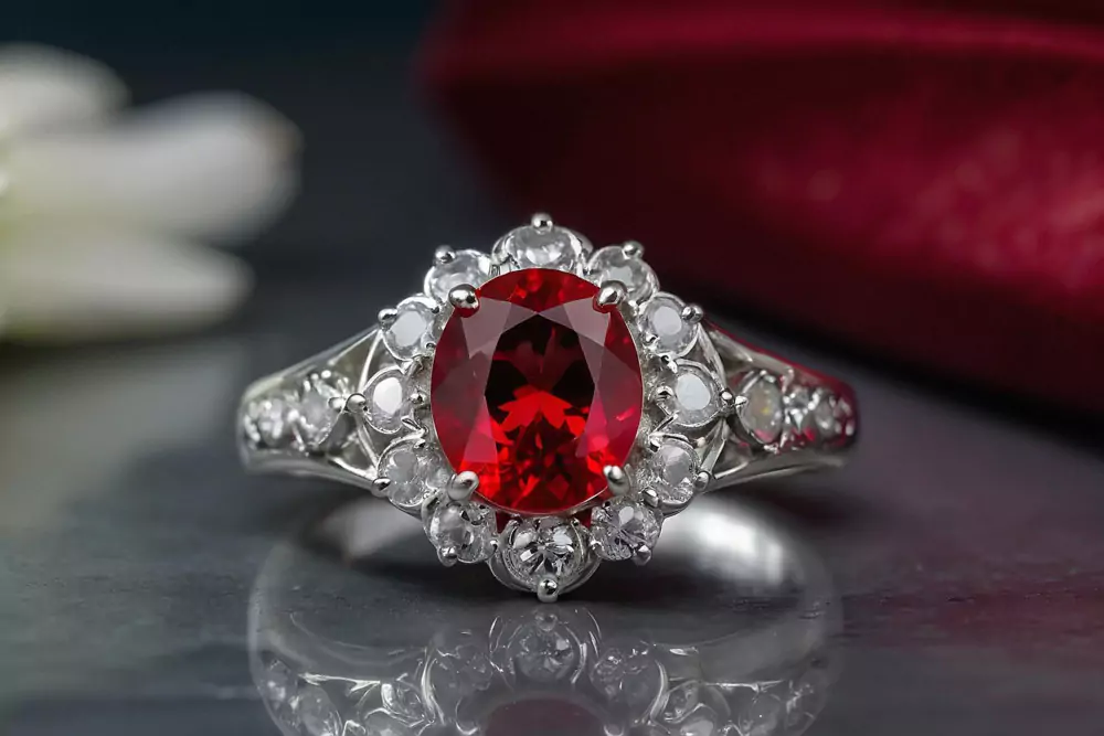 Los usos de la piedra rubí en joyería